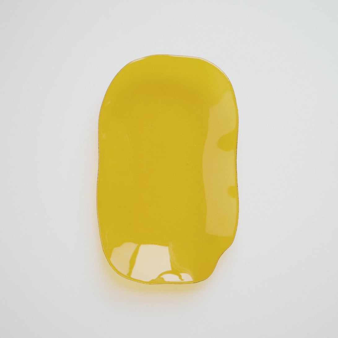 Glass Wave Plate - Yellow – Studio Kō